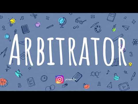 Arbitrator meaning | Word of the Day | Learn English Vocabulary