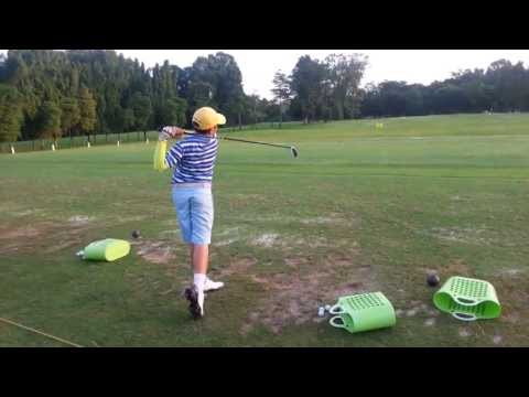 Victor Ng Yu Kai practise at Royal Selangor Golf Club 20130417_victor's swing at RSGC