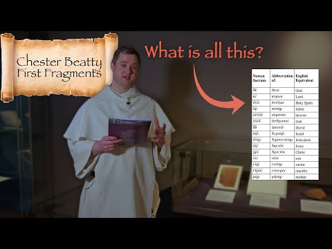 Nomina Sacra: Holy Abbreviations | First Fragments (pt 11)