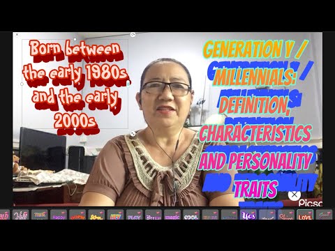 GENERATION Y:  DEFINITION, CHARACTERISTICS & PERSONALITY TRAITS |Rosemarie Domingo|#106 #millennials