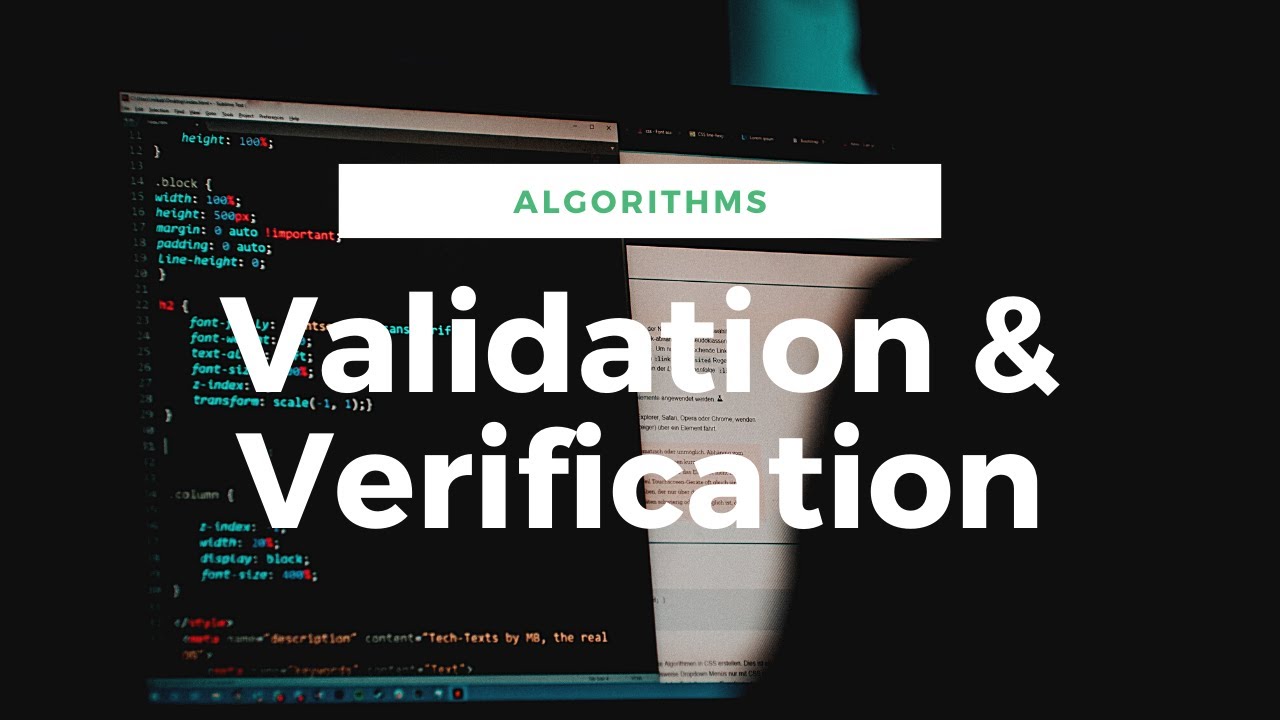 Validation & Verification