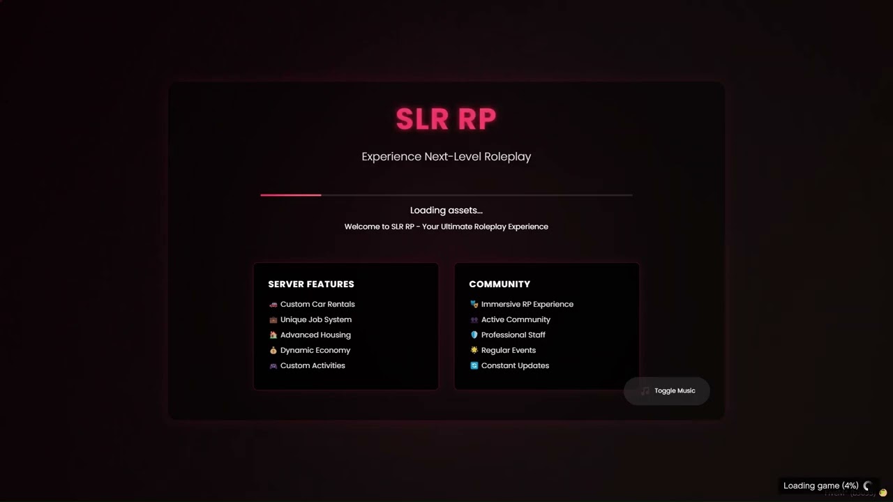 OpenScreen open source loading screen qbcore