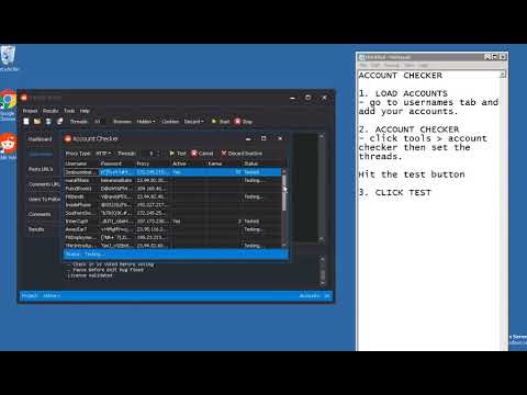 Reddit Account Checker - Version 1.03