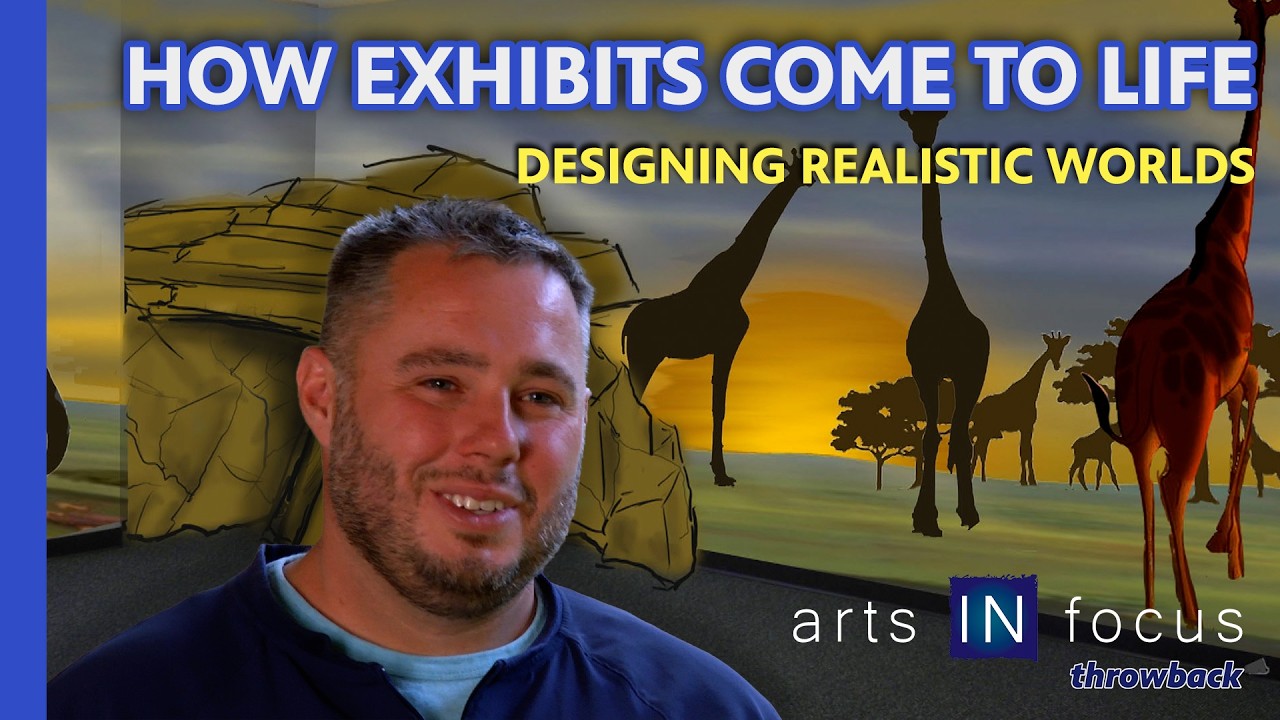 The Hidden Art of Zoos & Museums | Scenic Artist Steve Perry | arts IN focus Throwback | PBS FW