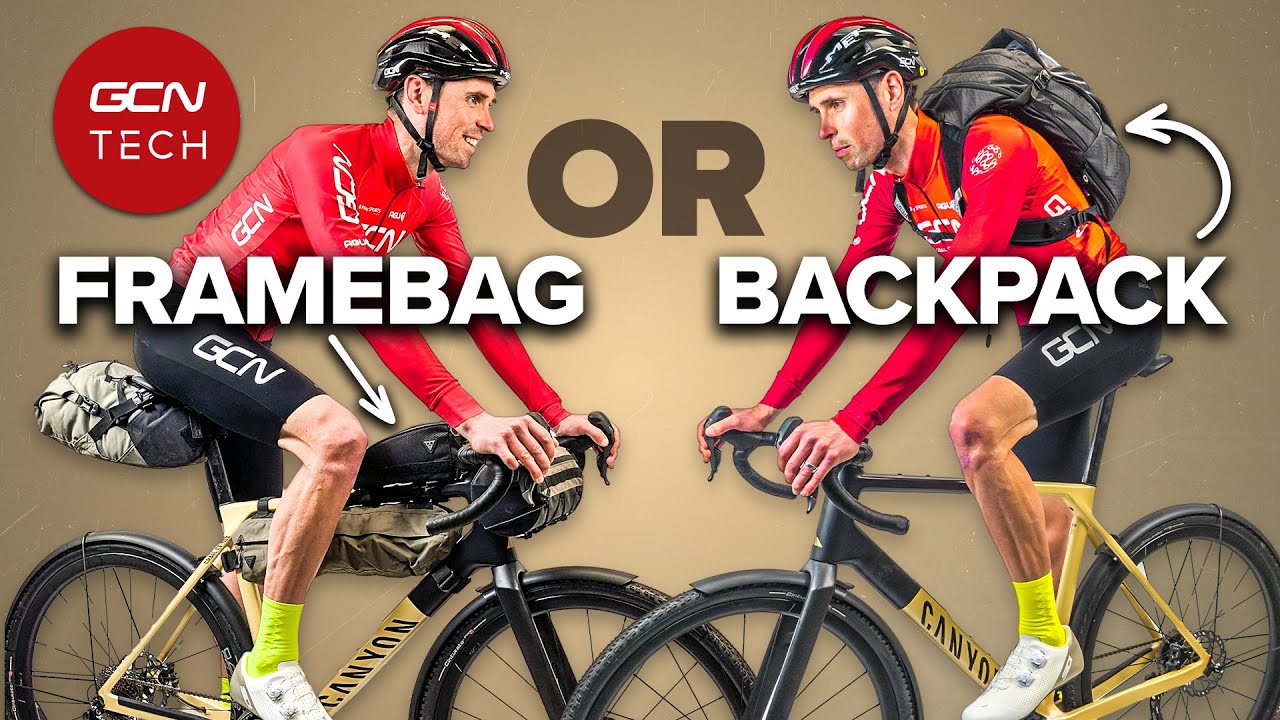 Backpack vs Bike Bags - Which is BEST for Carrying Gear on Your Ride? | GCN Tech's Essential Guide
