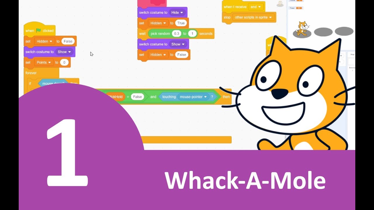 Programming From Scratch - Ep1 - Whack A Mole