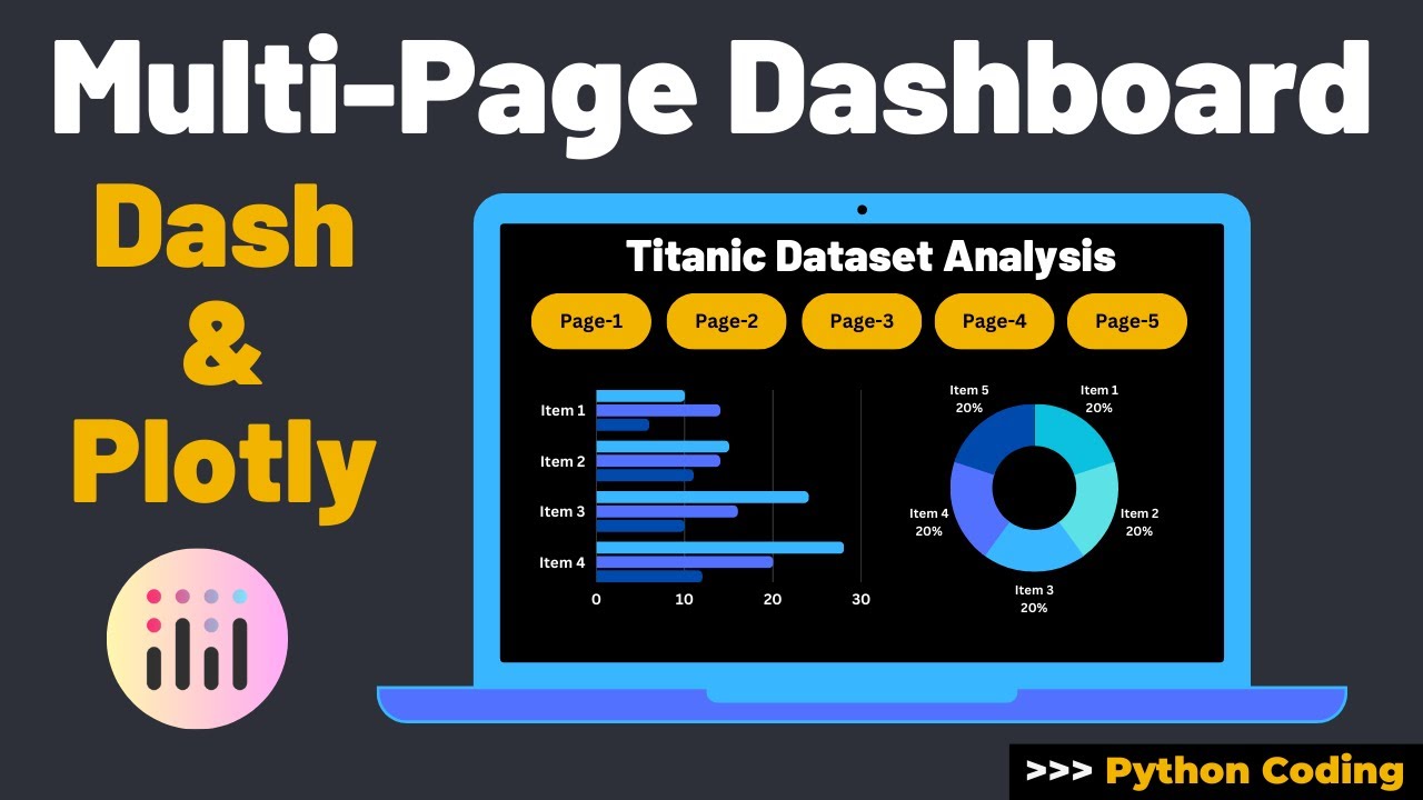 Step-by-Step Guide to Building Multi-Page Dashboard with Plotly and Dash | Python Tutorial