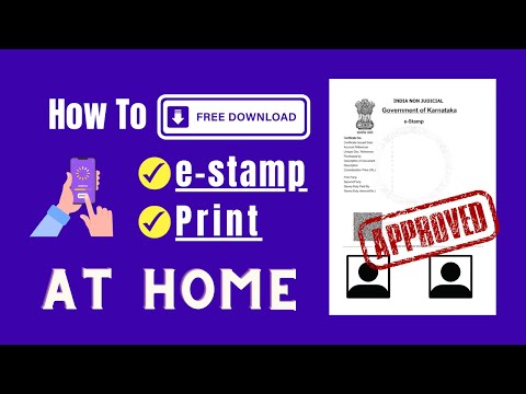 Online e stamp paper download | Print e stamp paper online | #estamp