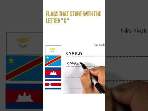 Flags Starting With "C" Can You Name Them All Correctly? #facts #trivia #flag