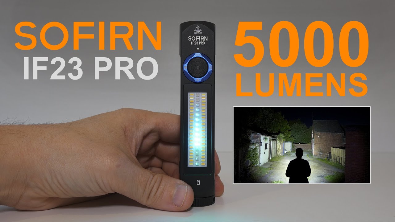 [Review] SOFIRN IF23 PRO - 5000 lumens/RGB/power bank - 21700 Flashlights - BudgetLightForum.com