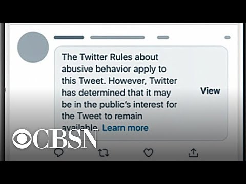New Twitter rules will flag abusive content from government officials with disclaimer