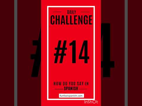 Daily challenge # 14 - How do you say in Spanish "I have a problem"