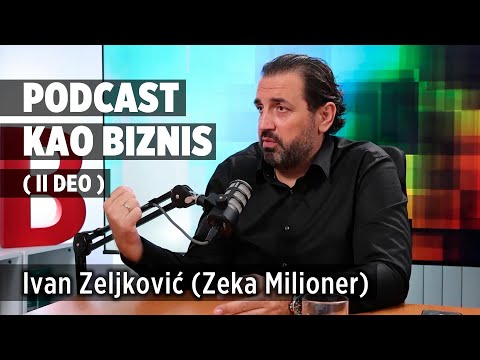 Podcast i građenje ličnog brenda | Ivan Zeljković (Zeka Milioner), 2. deo