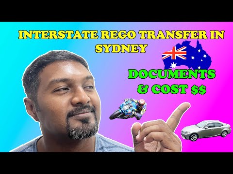INTERSTATE REGO TRANSFER PROCESS | CAR & BIKE | NSW