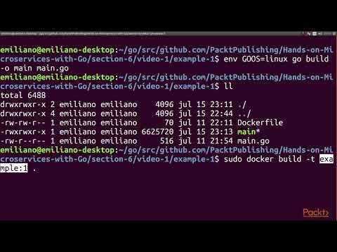 Learn Hands On Microservices with Go Introduction to Docker | packtpub com - Mind Luster