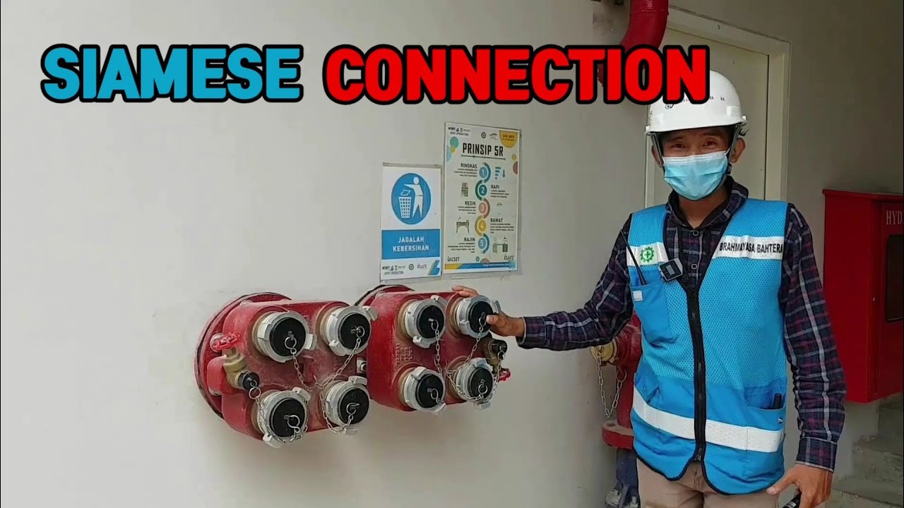 Siamese Connection pada Fire Fighting