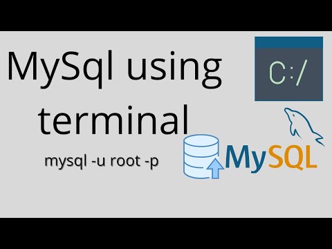 Mysql queries using terminal in Ubuntu | Linux | mysql -u root -p | Basic queries in MySQL