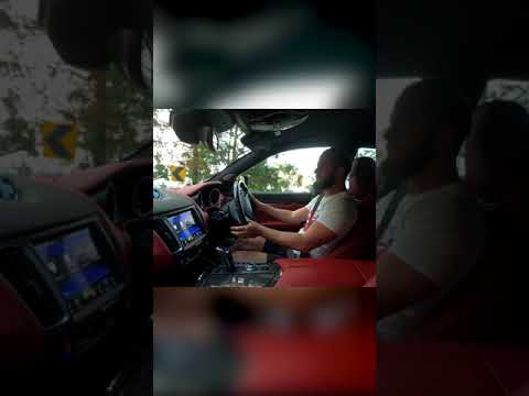 TWIN-TURBO MASERATI LEVANTE - ACCELERATING 0-60 #shorts