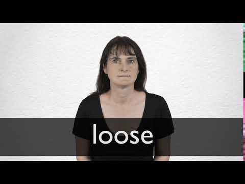 How to pronounce LOOSE in British English