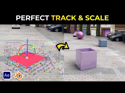 Perfect Camera Tracking from After Effects to Blender