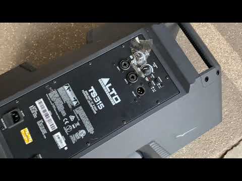 Alto TS315 Tweeter replacement with jbl tweeters