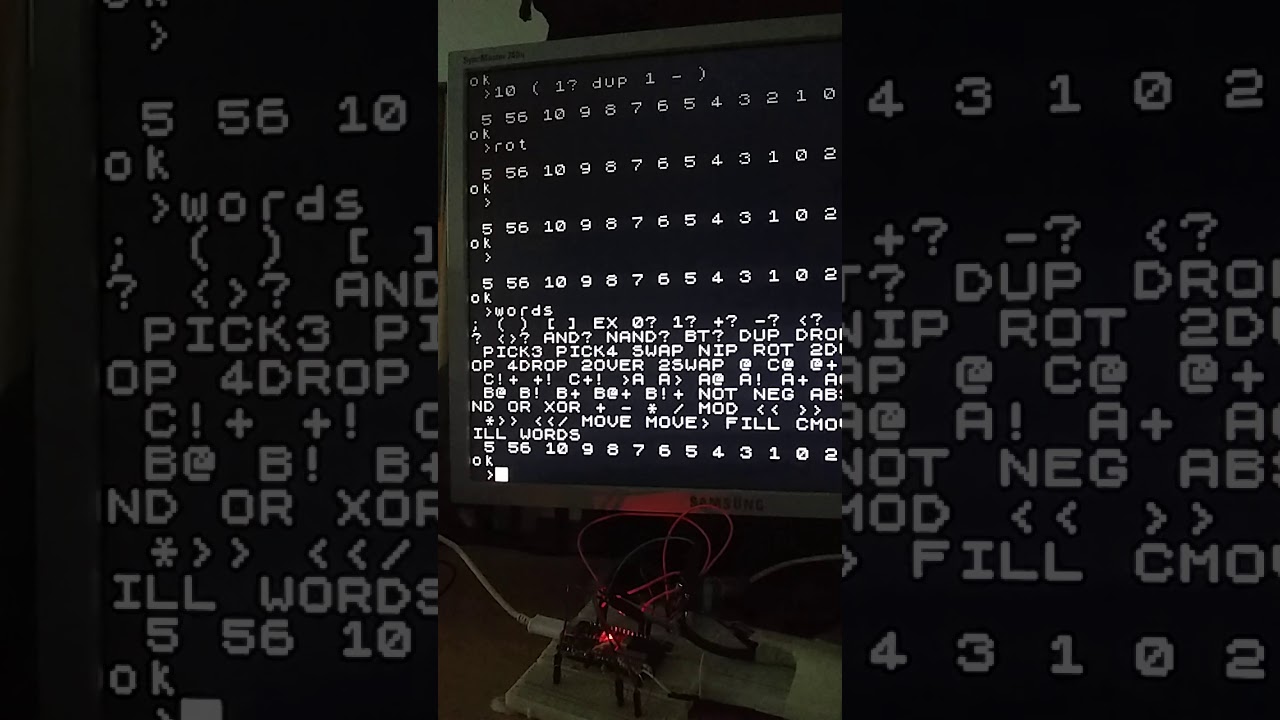 ESP32 Forth Computer - Day 3