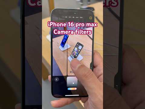 iPhone 16 pro max camera: stunning color filters in action