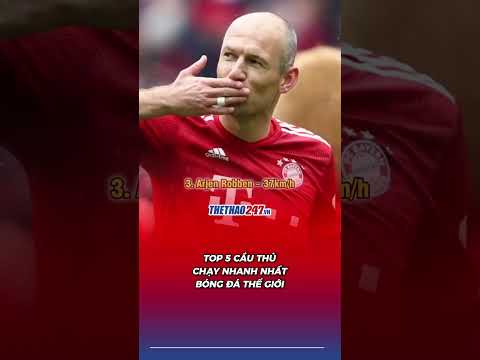 Top 5 cầu thủ chạy nhanh nhất bóng đá thế giới
