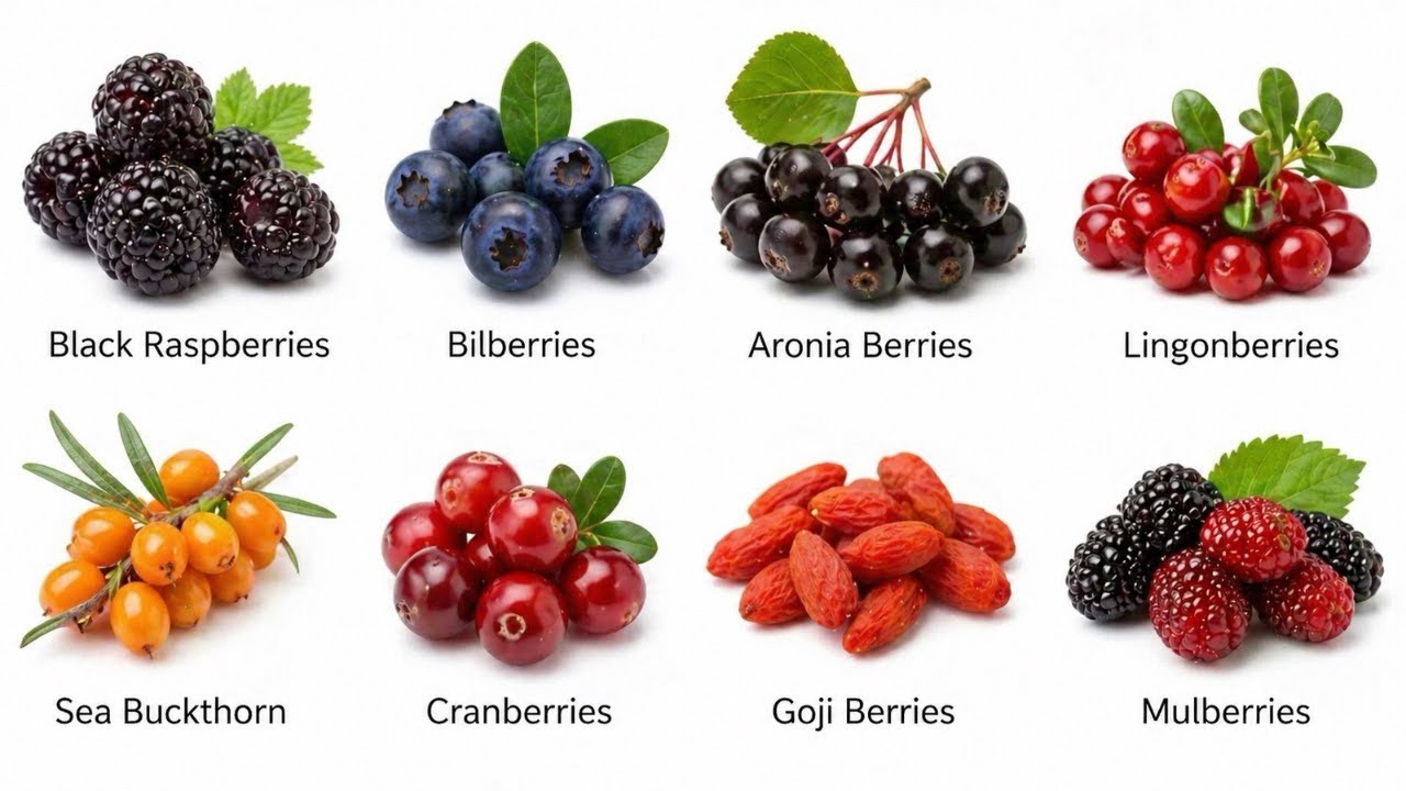 Every Type of Berries and their Benefits Explained