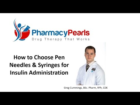 How to Choose Pen Needles & Syringes for Insulin Administration