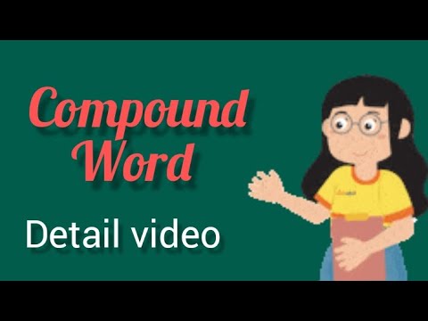 compound word with detail in Urdu / Hindi for beginners or kids