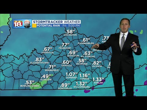 LEX 18 Weather At Noon: December 27, 2018