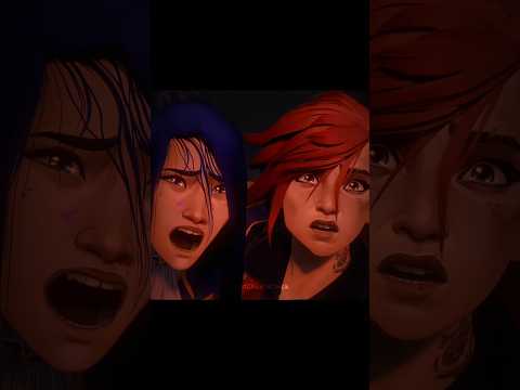Their reactions broke me ???? ||Arcane 4k edit|| #arcane #sad #arcade