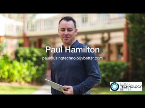 Paul Hamilton joins UTB (Using Technology Better)