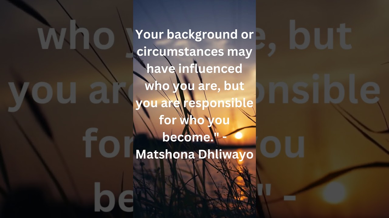 Matshona Dhliwayo  motivational quotes for the chosen ones