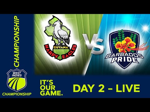 🔴 LIVE Guyana vs Barbados - Day 2 | West Indies Championship 2025 | 30th January #WIChamps