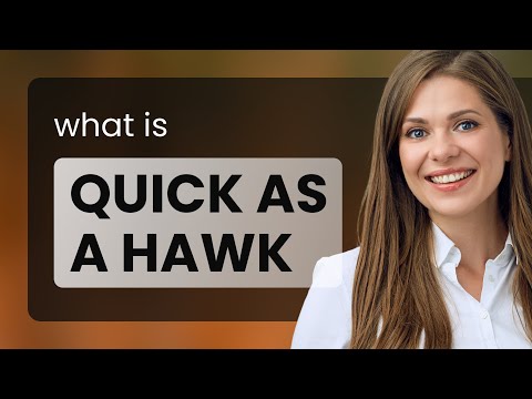 Quick as a Hawk: Understanding English Idioms