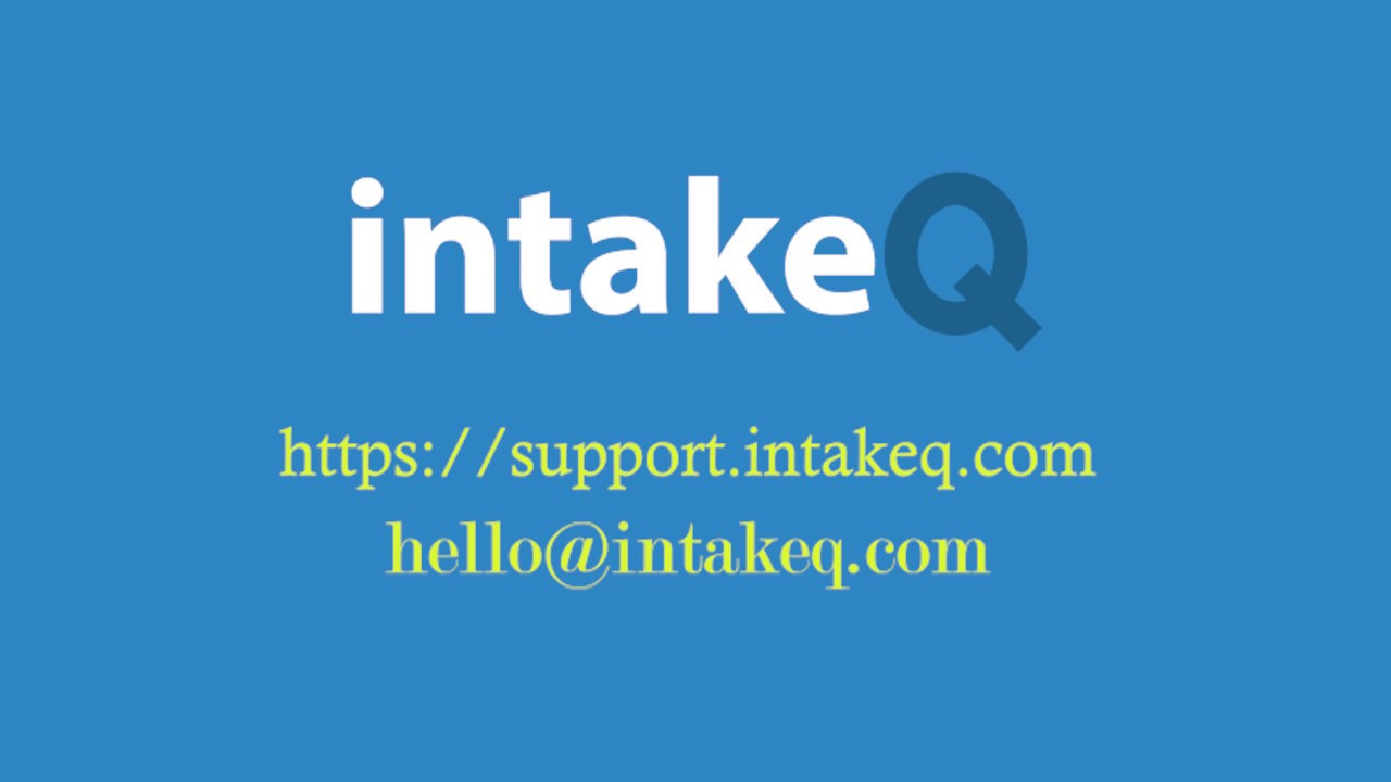 How to Create an Intake Form