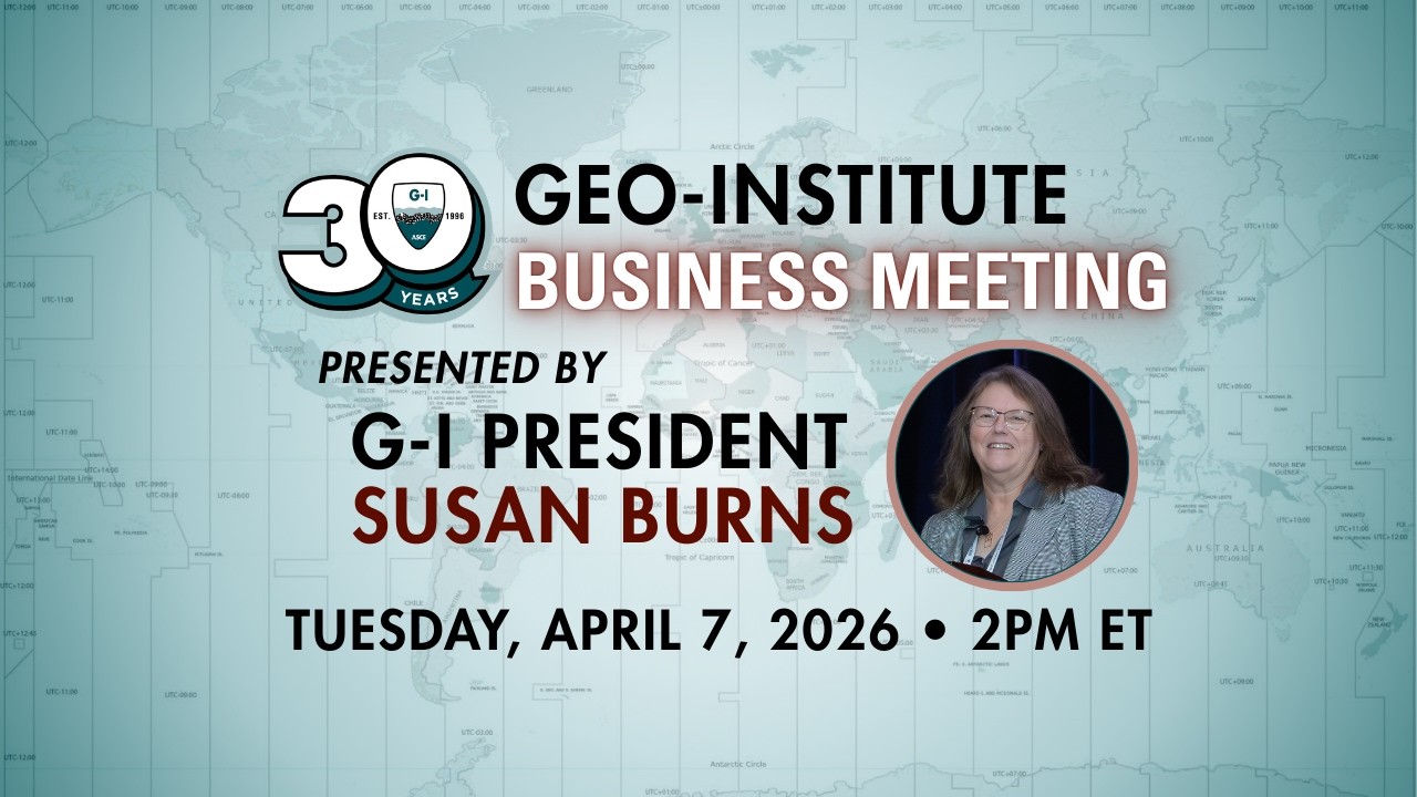 2026 Geo-Institute Annual Business Meeting