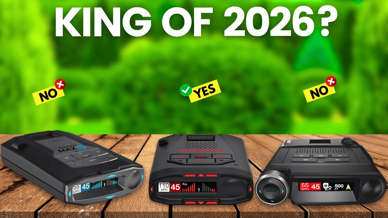 6 Best Escort Radar Detectors 2026 - Don't Buy Without Watching This