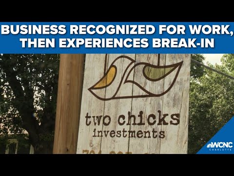 Charlotte small business recognized for their work, then experiences break-in