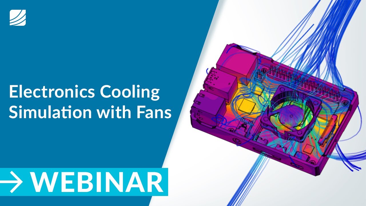 Keeping Your Cool: Electronics Cooling Simulation with Fans