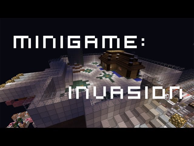 Mincraft Minigame - Invasion by: CubeGamerFTW Minecraft Map