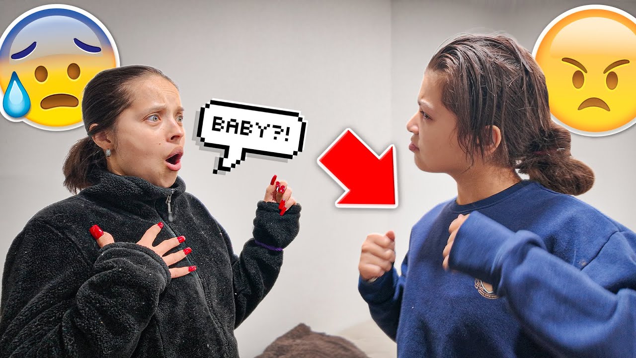 FLINCHING AT MY MOM PRANK