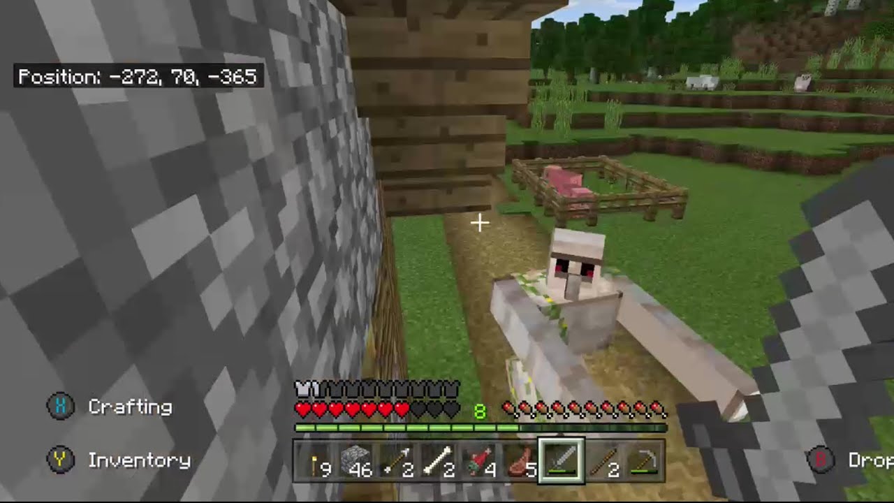 Minecraft Iron Golem Attack