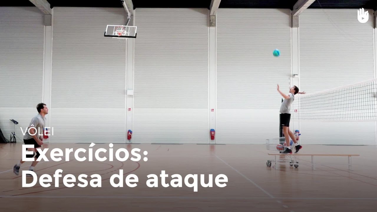 Exercícios: defesa de ataque - Jogar vôlei | Sikana