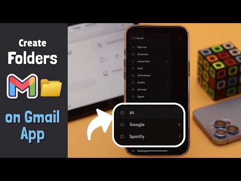 How to Create Folders in Gmail 2022! (Google Labels)