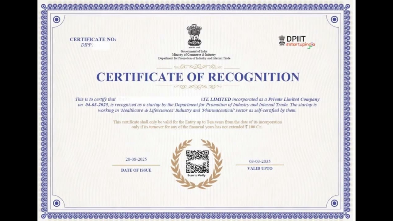 How to Get Your DPIIT Startup Recognition Certificate Easily | Startup India Benefits Explained 🚀