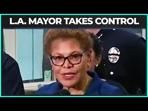 L.A. Mayor Tries Something THAT ACTUALLY WORKS To Quell Unrest