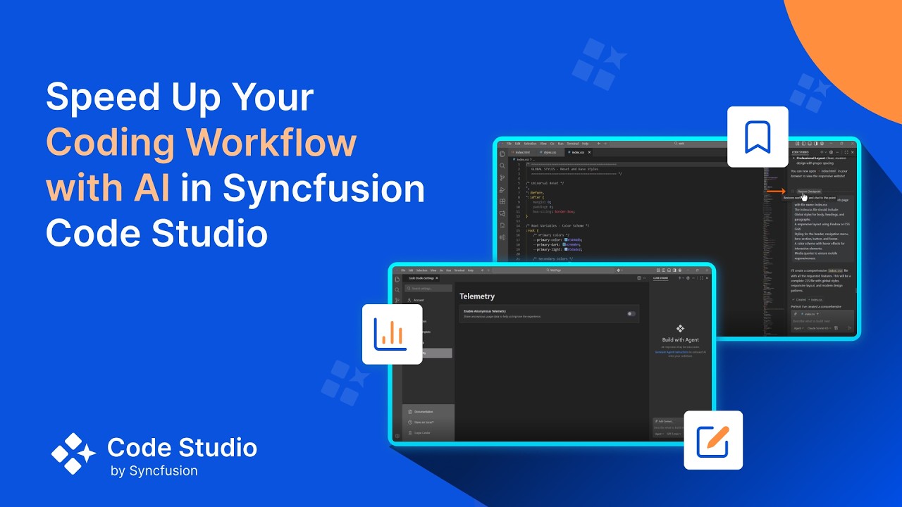 Speed Up Your Coding Workflow with AI in Syncfusion Code Studio
